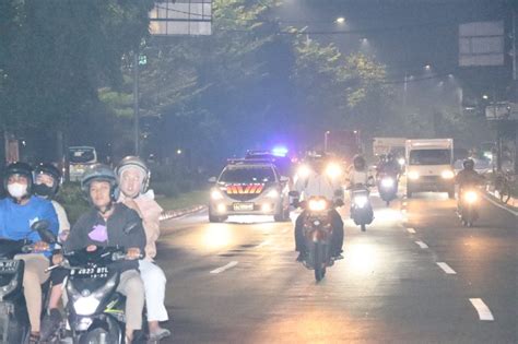 Antisipasi Kriminalitas Polres Metro Jakarta Barat Gelar Apel Patroli