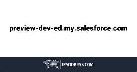Preview Dev Login Salesforce