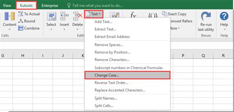 How To Make An Entire Column Capital Uppercase Or Lowercase In Excel