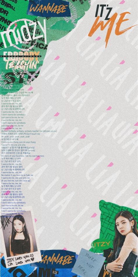 Lia Wannabe Wallpaper Dont Touch Me Itzy Touch Me