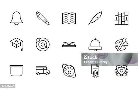 高中的圖示集向量圖形及更多圖書館圖片 圖書館 圖標集 圖示 Istock
