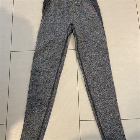 Gymshark High Waisted Flex Leggings In Grey Depop
