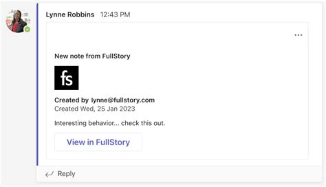 Microsoft Teams Fullstory Help Center
