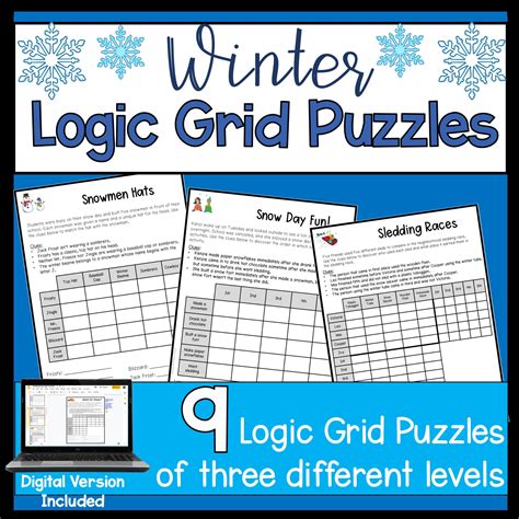 Logic Puzzles With Clues