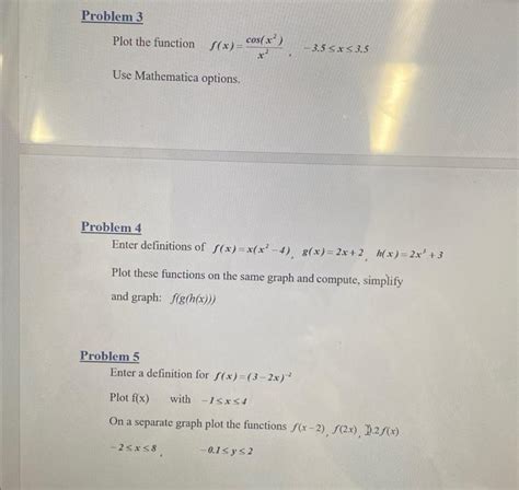 Plot The Function F X X Cos X X Use Chegg