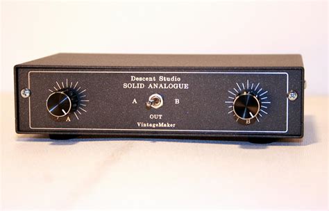 Rca Xlr 4x2 Speaker Volume Controller Switch 2 Way Monitor