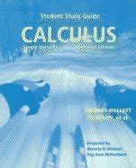 Calculus Single Variable 2nd Edition Study Guide Hughes Hallett