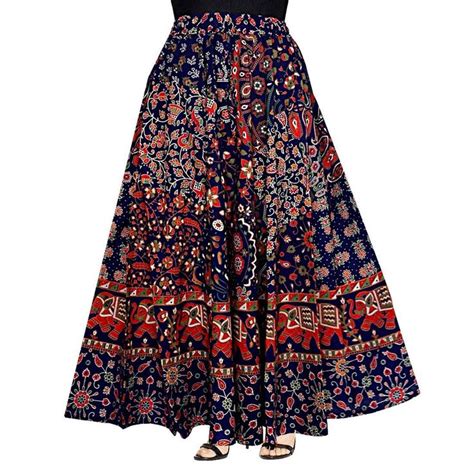 Material Pure Cotton Beautiful Stylish Skirts From The House Lenth