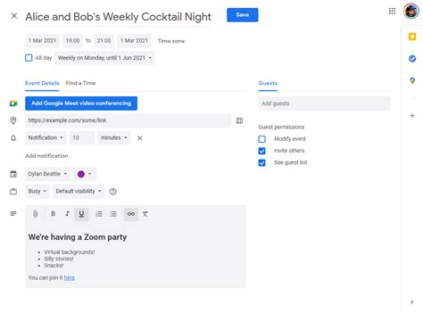 Adding Events To A Google Calendar Via A Link Dylanbeattie Net