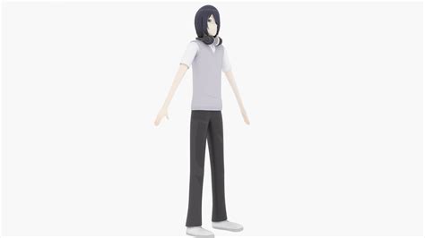 Ishigami Yu Kaguya Sama Love Is War 3d Model By Ilham45