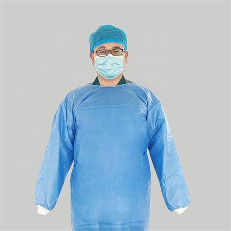 SMS Sterile Non Steriel Surgical Gown Isolement Blouse Disposable