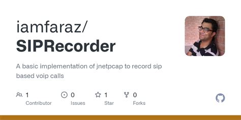 Github Iamfarazsiprecorder A Basic Implementation Of Jnetpcap To