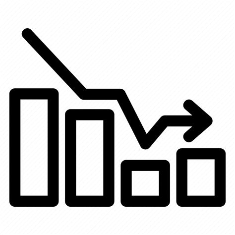 Decrease Down Fail Fall Optimize Graph Icon Download On Iconfinder