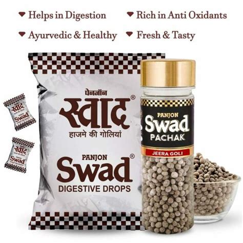 Swad Digestive Toffee And Jeera Goli Pachak Mukhwas Mouthfreshener 50
