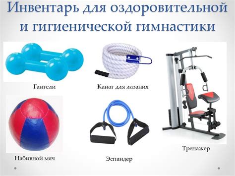 Спортивный инвентарь Online Presentation