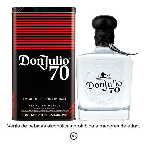 Tequila Don Julio 70 Cristalino F1 Edition 700 Ml Walmart