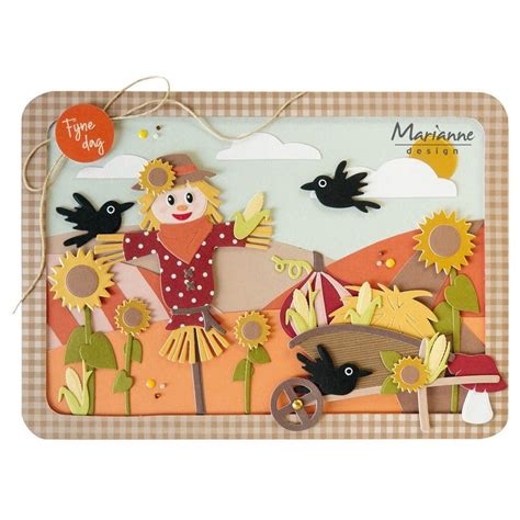Marianne Design Craftable Wheelbarrow By Marleen