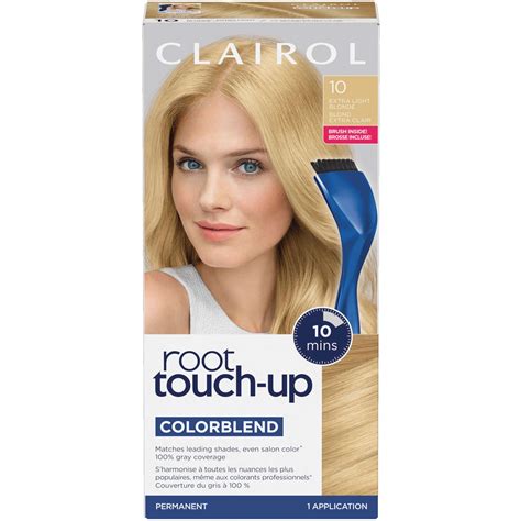 Clairol Root Touch Up Permanent Hair Color 2 Black 100 Gray Coverage