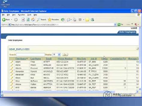 Oracle APEX Tutorial 9 JavaScript YouTube