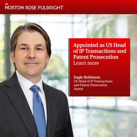 Eagle Robinson Appointed As Us Head Of Ip Transactions And Patent