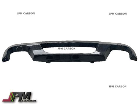 Hm Style Carbon Fiber Rear Add On Diffuser Fits For 2006 2010 Bmw E60