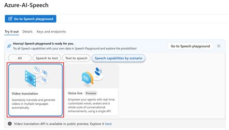How To Use Video Translation Speech Service Azure Ai Services Microsoft Learn