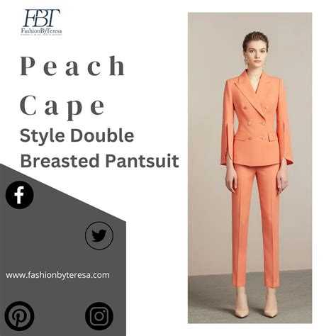 Cape Pantsuit Buy Cape Style Double Breasted Pantsuit Online