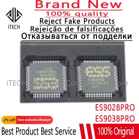 1pcs Original And Genuine Es9038pro Es9028pro Es9038 Es9028 Dac Ic Chip