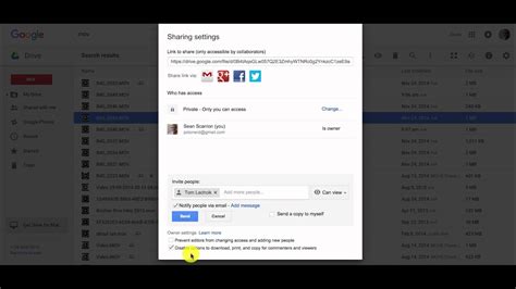 Restricting File Sharing In Google Drive YouTube