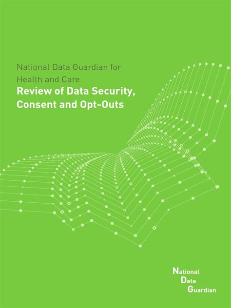 Data Security Review Pdf Confidentiality National Health Service