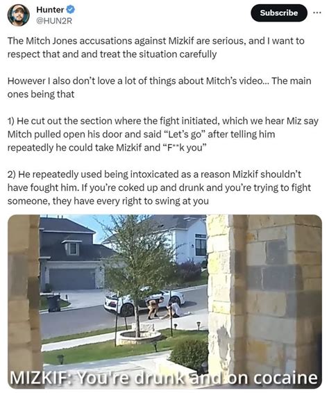 Mizkif Assaulting Mitch Jones Allegations Know Your Meme