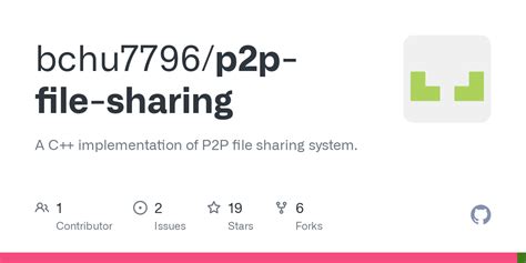 Github Bchu7796p2p File Sharing A C Implementation Of P2p File Sharing System