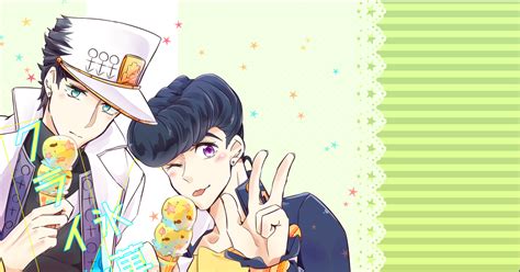承仗 【頒布終了】新刊サンプル【承仗】 無愛想のマンガ 新刊サンプル 東方仗助 空条承太郎 Pixiv