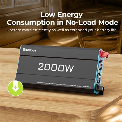 Renogy 2000w 12v Pure Sine Wave Inverter