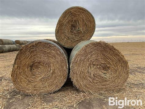 2023 Sorghum Sudangrass Round Hay Bales Bigiron Auctions