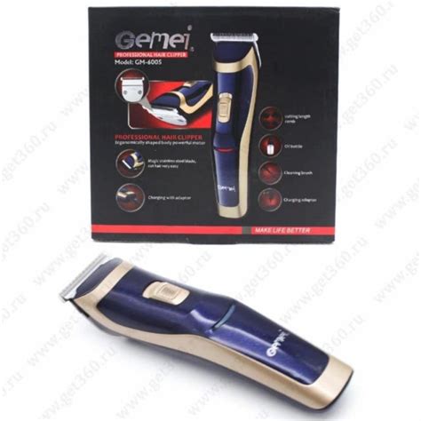 Gemei Professional Hair Clipper GM-6005 | Shopee Malaysia