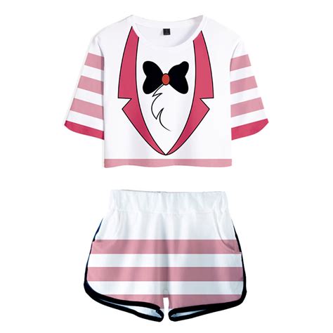 Alastor Hazbin Cosplay Shirt Shorts Angel Cos Dust Charlie Morningstar
