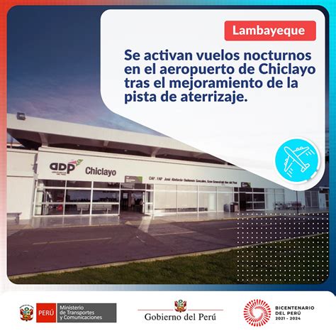 Desarrollo Peruano Aeropuerto De Chiclayo Ahora Sí Listo
