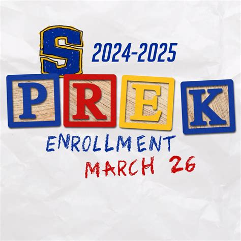 24 25 Pre K And New Student Enrollment