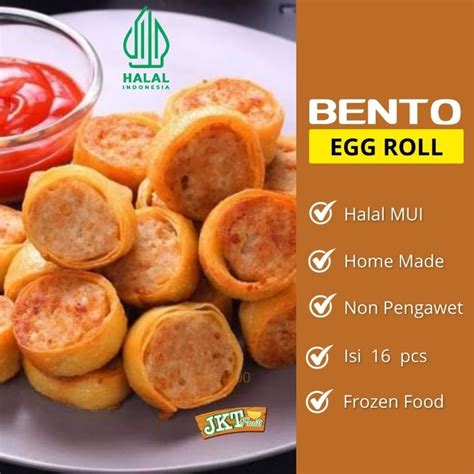 Jual Olahan Bento Eggrollshrimprollspicykaki Naga Shopee Indonesia