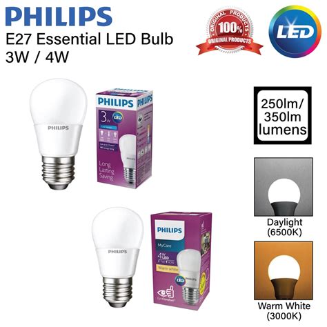 PHILIPS LED BULB W W PHILIPS W W W W W E ESSENTIAL GEN LED BULB LED PHILIPS ESS