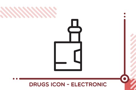 Drugs Icon Electronic Graphic By Freddyadho · Creative Fabrica
