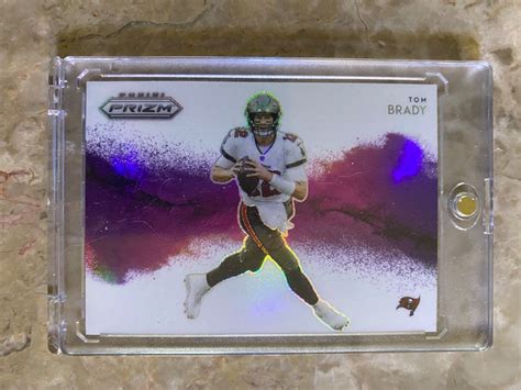 Tom Brady 2022 Prizm CB 1 Color Blast SSP Price Guide Sports Card