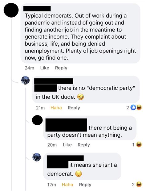 On A Post About A Uk Woman Losing Her Job Scrolller