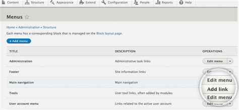 Drupal7添加首页导航菜单选项 你行网