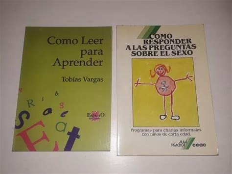 Como Leer Para Aprender Como Responder A Las Preg Sobre Sex Mercadolibre