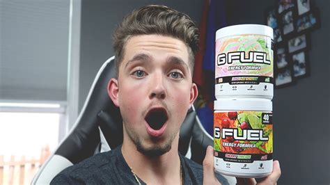 G Fuel Rainbow Sherbet And Cherry Limeade Taste Test Review Youtube