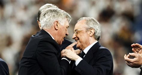 Real Madrid Une Rencontre Au Sommet Entre Ancelotti Et Son Président