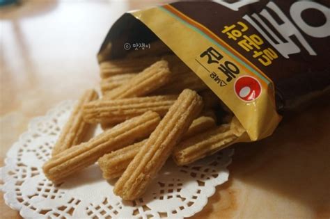 츄러스과자 농심 통밀콘 Vs 크라운 츄럿 네이버 블로그
