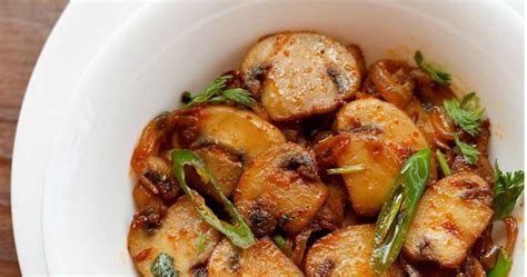 Mushroom Stir Fry Recipe Indian Style Mushroom Stir Fry Recipe • R